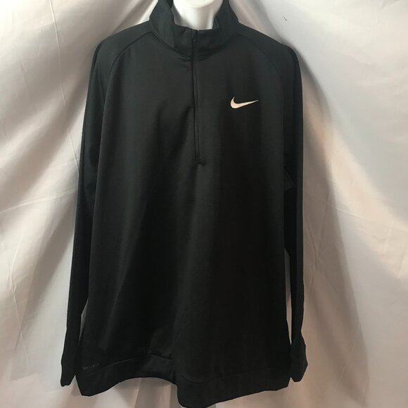 Nike | Jackets & Coats | Nike Dri Fit Sheer Deep Black Coloring Sturdy ...